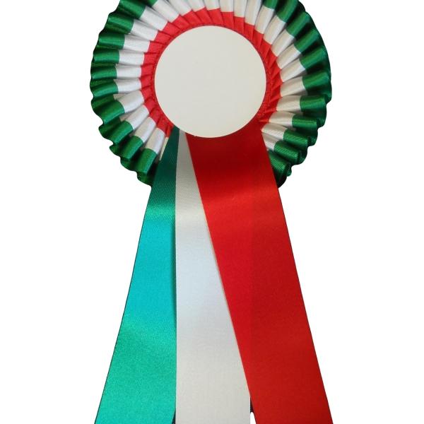 COCCARDA TRICOLORE ITALIA IN OFFERTA A UN PREZZO ECCEZIONALE